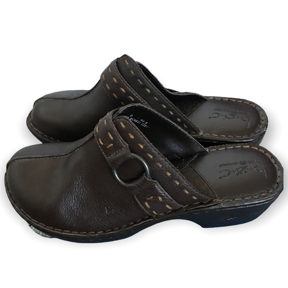 boc | Shoes | Boc Brown Clogs Mules | Poshmark